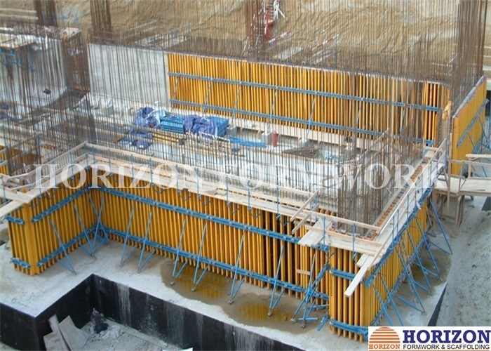 High-Efficiency Wall Formwork Systems, Core Wall Formwork With Push ...