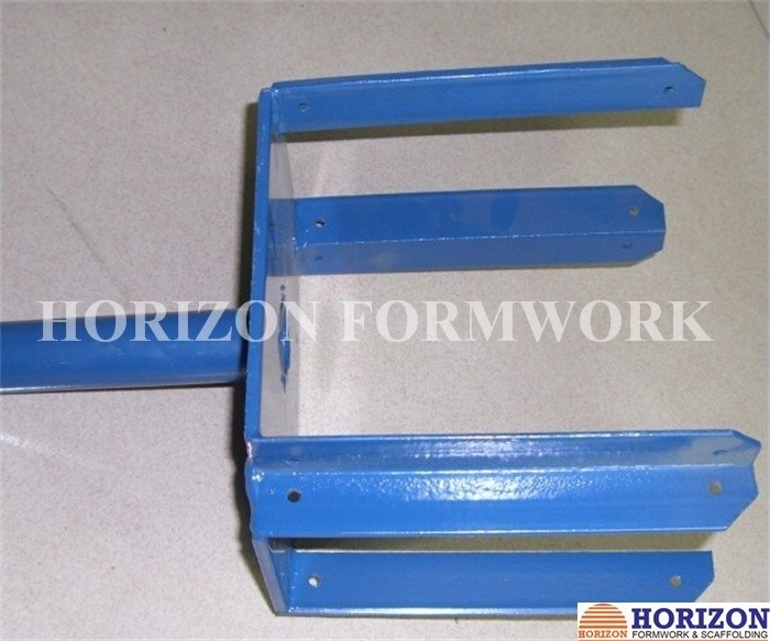 Four-Way Fork Head For Supporting H20 Beams In Slab Formwork Systems