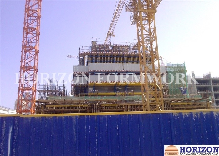 H20 Beam Climbing Formwork System Vertical Waling For Concreting Core ...
