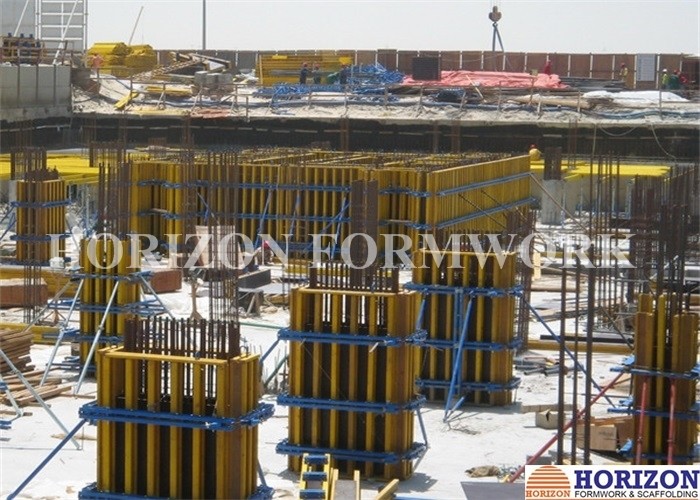 Steel Waling Wall Formwork Systems , Column Formwork Systems For ...