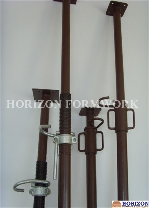 Push Pull Metal Scaffolding EN1065 Shoring Props In Formwork Construction