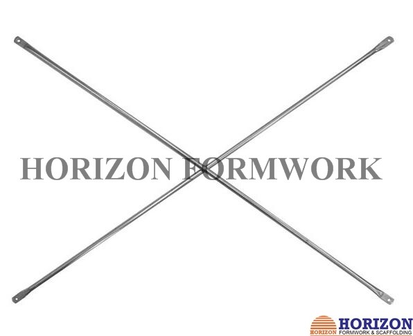 Galvanized H Frame Scaffolding System Tubular Cross Brace Galvanized ...