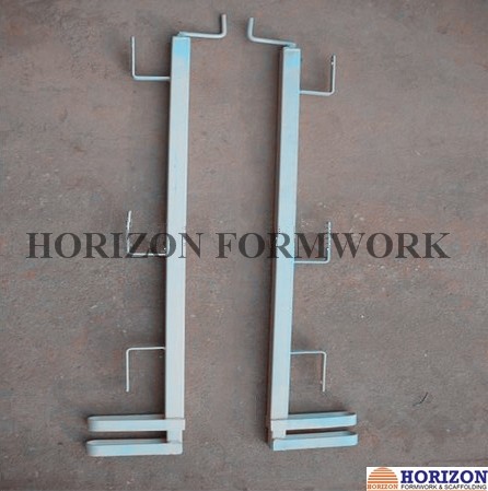 Q235 Steel Scaffold Guard Rail 1.5m Adjustable Height For Safety Protection