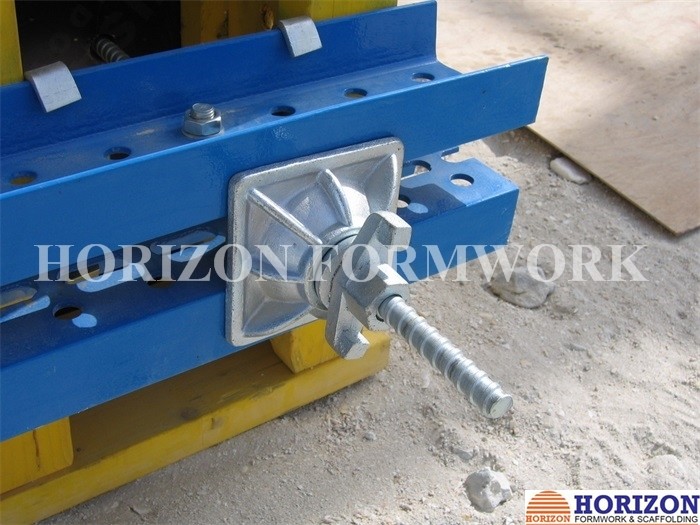 Natrual Colour Shuttering Tie Rod Slope Plate Fastening Inclined Formwork