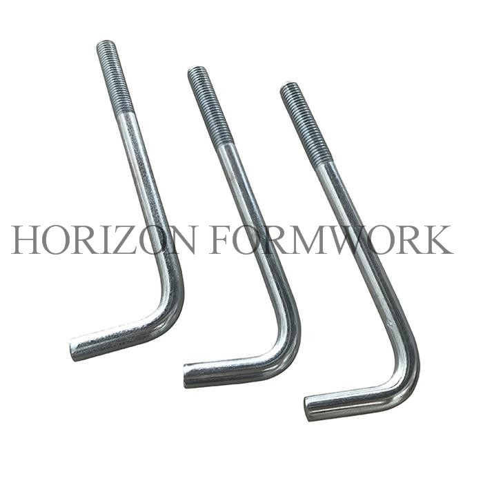 OEM Galvanized Anchor Bolts With Nut And Washer For Foundation Embedment