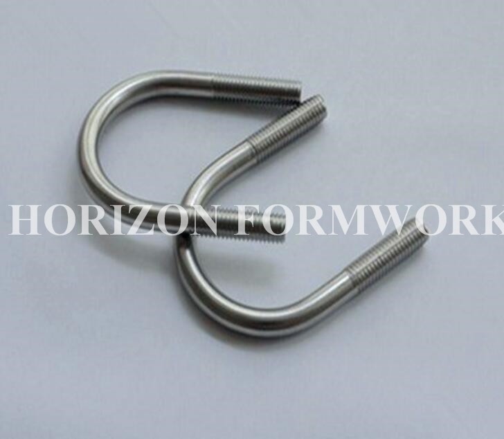 U Shape Anchor Bolts With Nuts Concrete Forming Accessories For ...