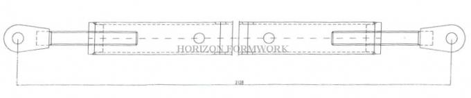 Adjustable Push-Pull Brace to Plumb & Erect Wall Formwork Systems