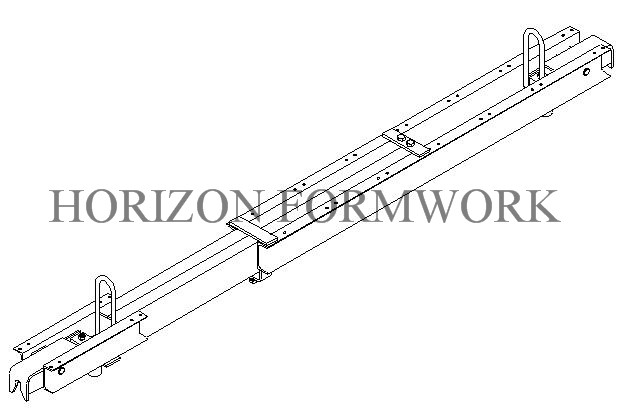 Internal Platform Climbing Formwork System Telescopic Length Shaft With ...