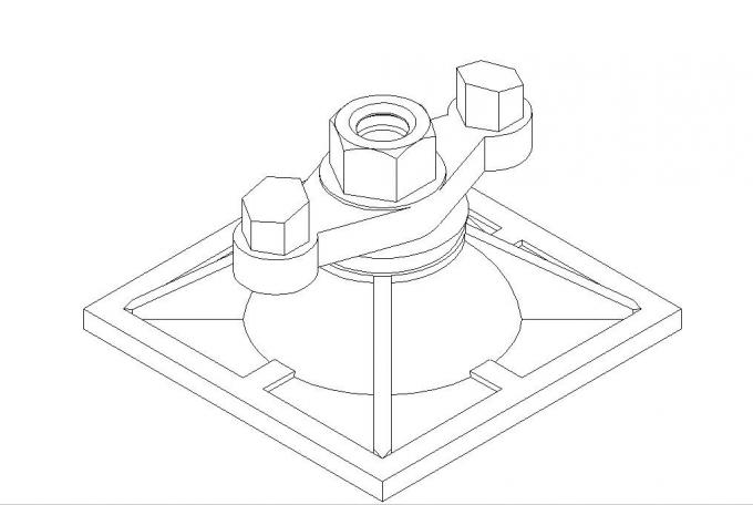 High Tensile Strength Formwork Tie Rod System Dywidag Thread Bar 145KN Load