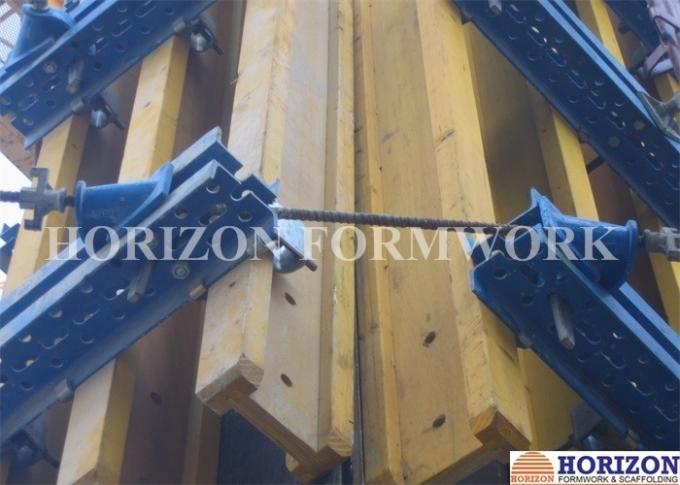 Easy-to-assemble Wall Formwork Systems / Panels With Steel Walers and ...