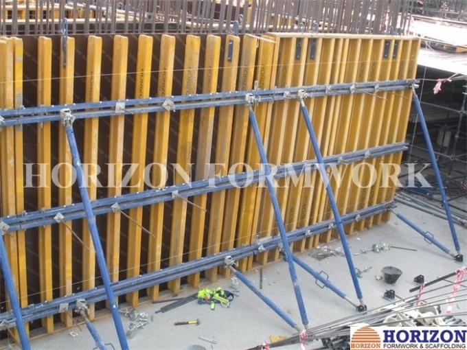 Professional Concrete Wall Forming Systems With H20 Beam And Steel Walers
